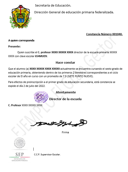 Obtener Constancia de Estudios de Secundaria FÁCILMENTE